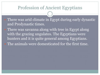 History of Ancient Egypt | PPTX