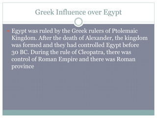 History of Ancient Egypt | PPTX