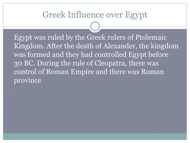 History of Ancient Egypt | PPT