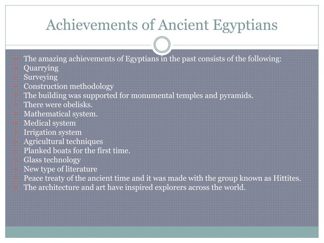 History of Ancient Egypt | PPT