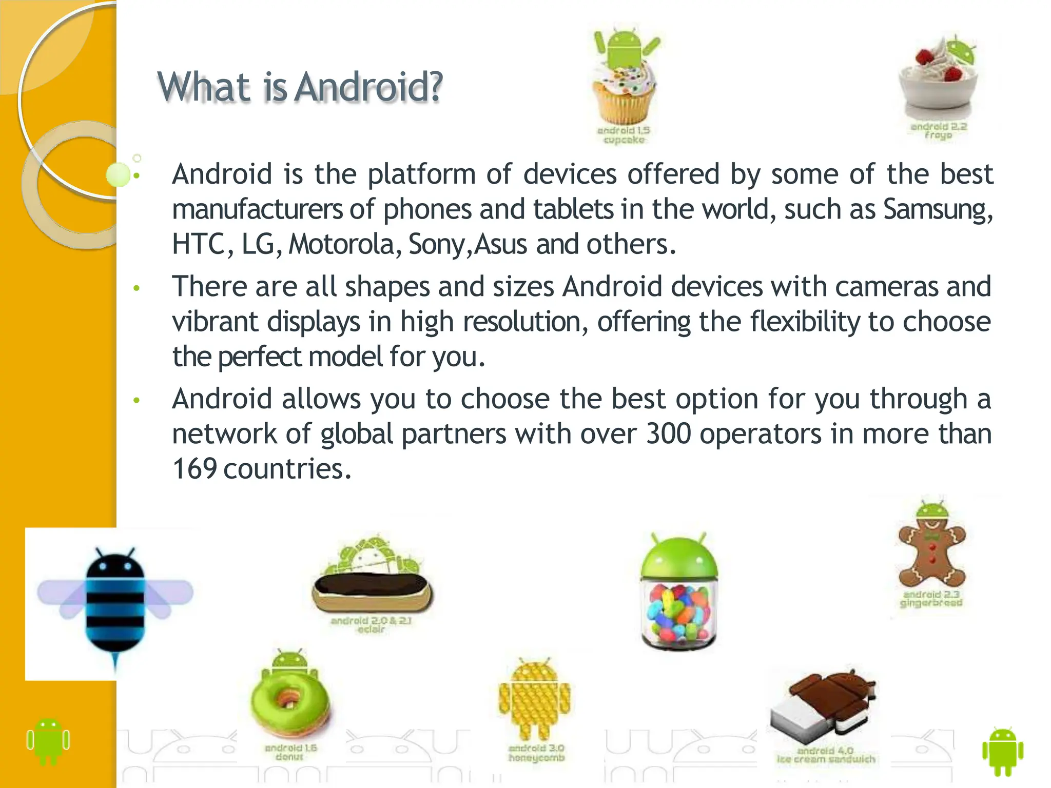 History of Android powerpoint presentation | PPTX