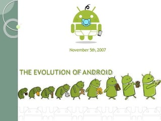 History of Android powerpoint presentation | PPTX