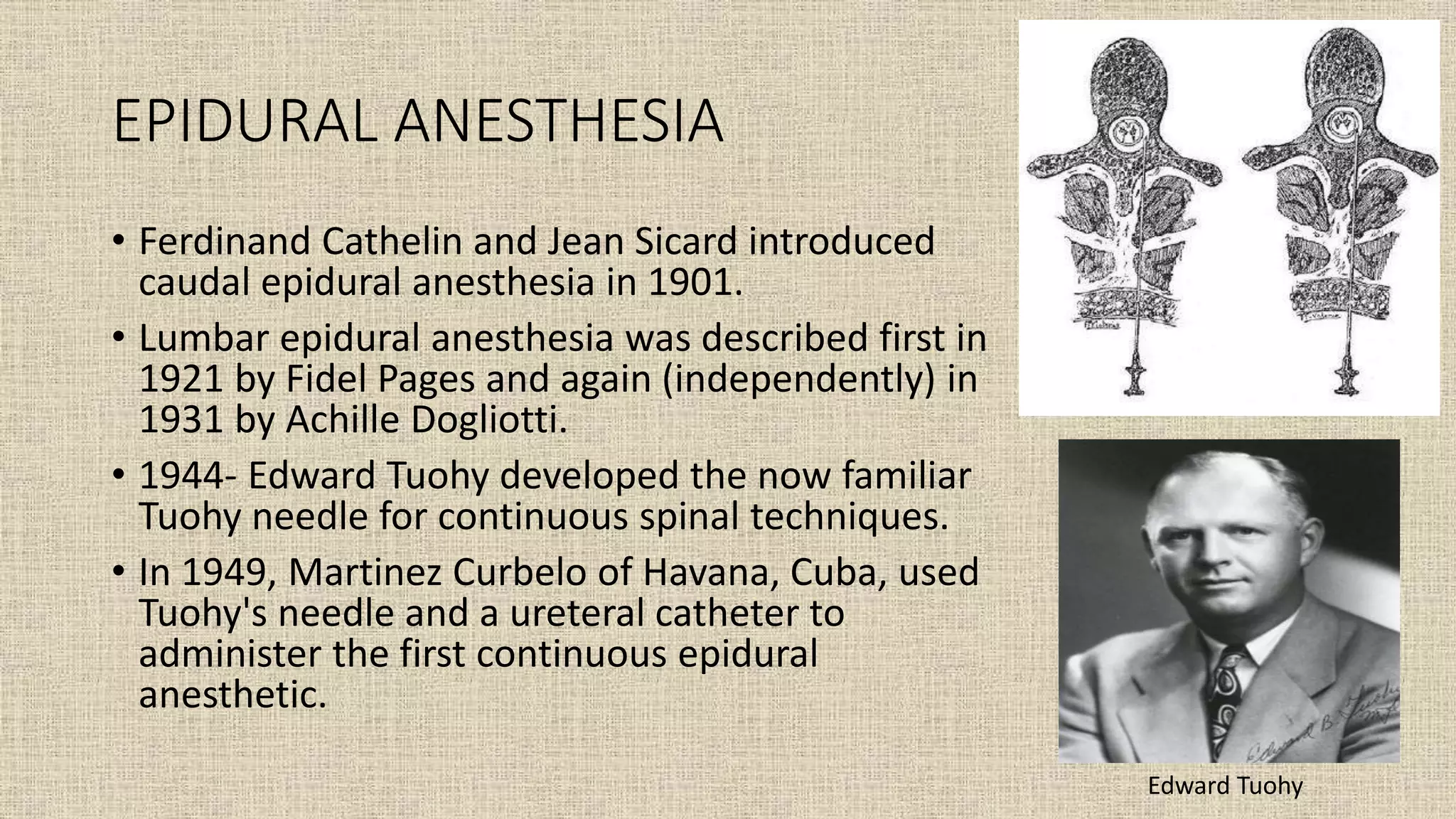 History of Anesthesiology | PPTX