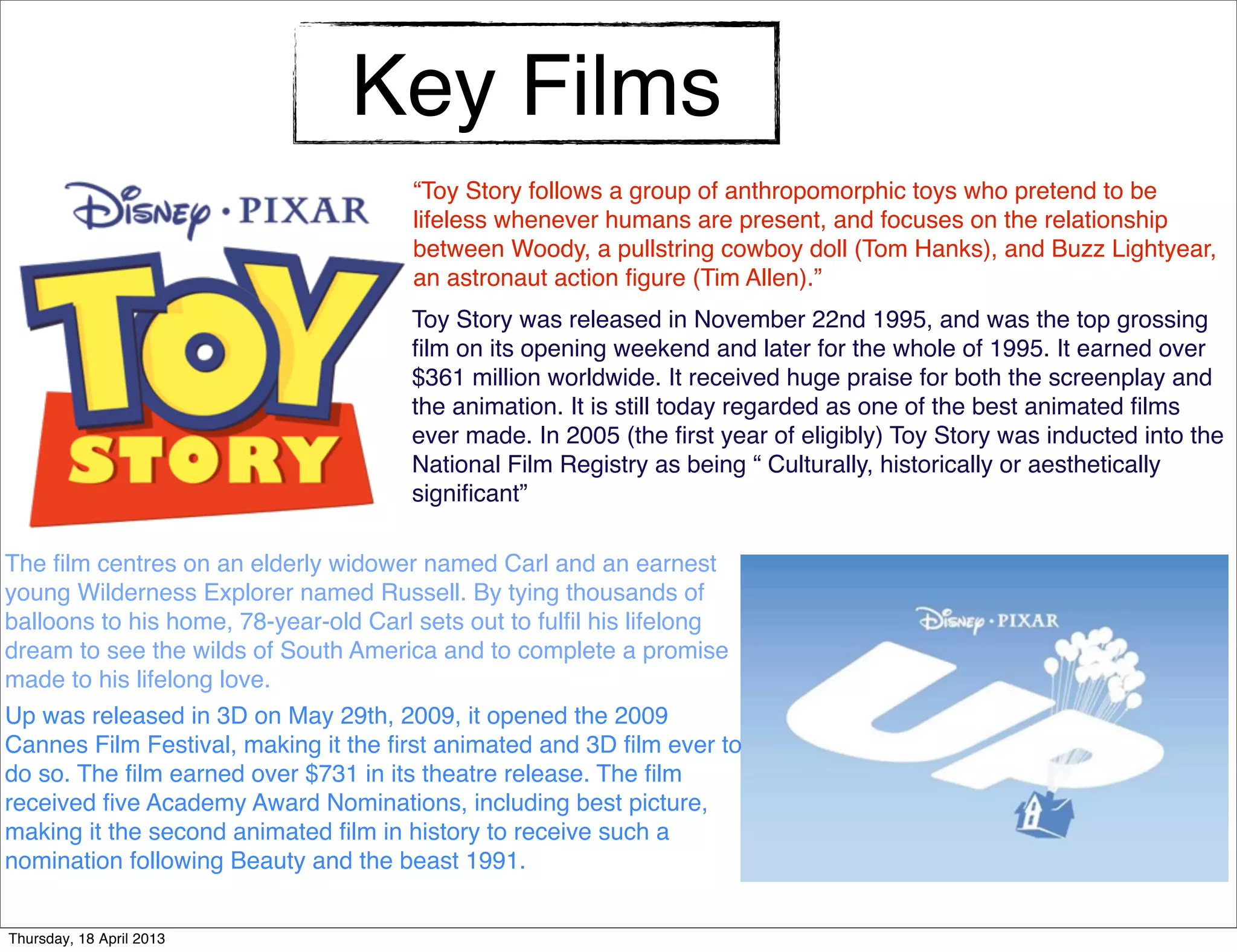 History Of Pixar | PDF | Computer Animation | Computer Software and Applications