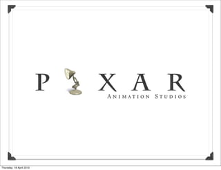 History Of Pixar | PDF | Computer Animation | Computer Software and ...