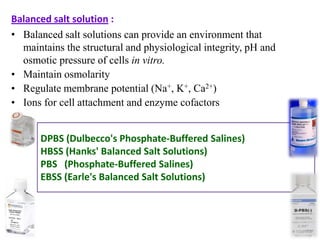 History of animal cell culture, cell final | PPTX