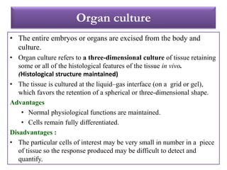 History of animal cell culture, cell final | PPTX