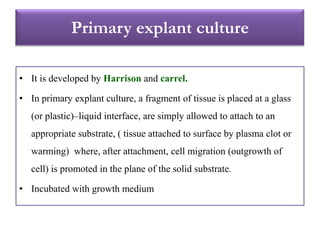 History of animal cell culture, cell final | PPTX