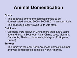 History and Process of Animal Science Industry.ppt