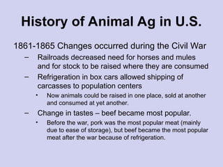 History and Process of Animal Science Industry.ppt