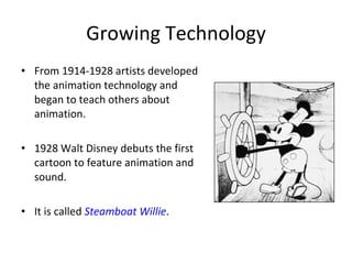 History of animation | PPT
