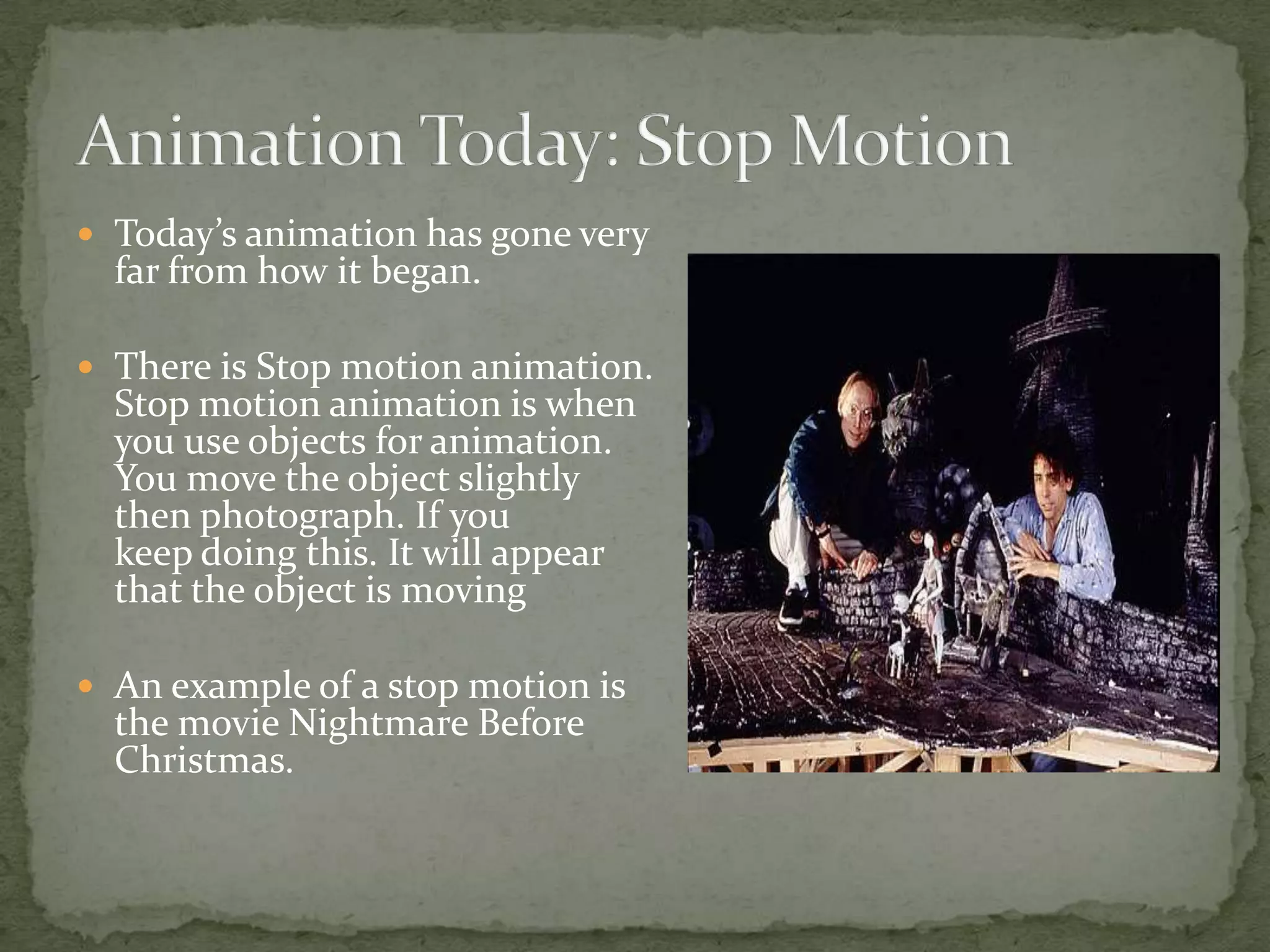 History of animation | PPTX