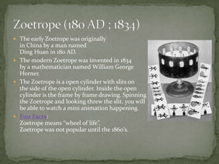 History of animation | PPTX