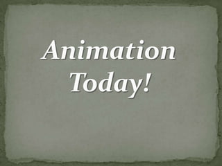 History of animation | PPTX