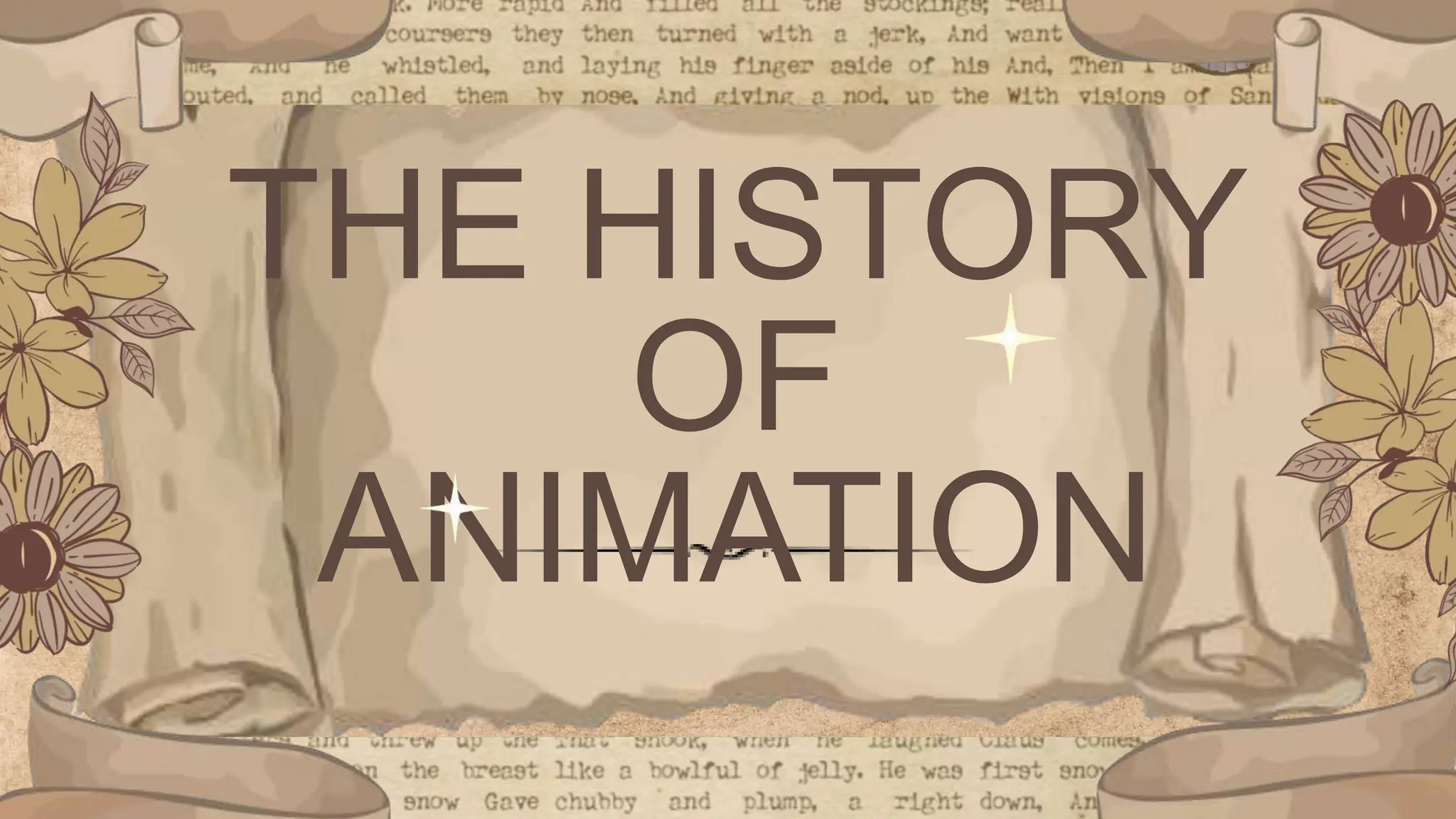 Computer Subject (Animation): The history of animation.pptx