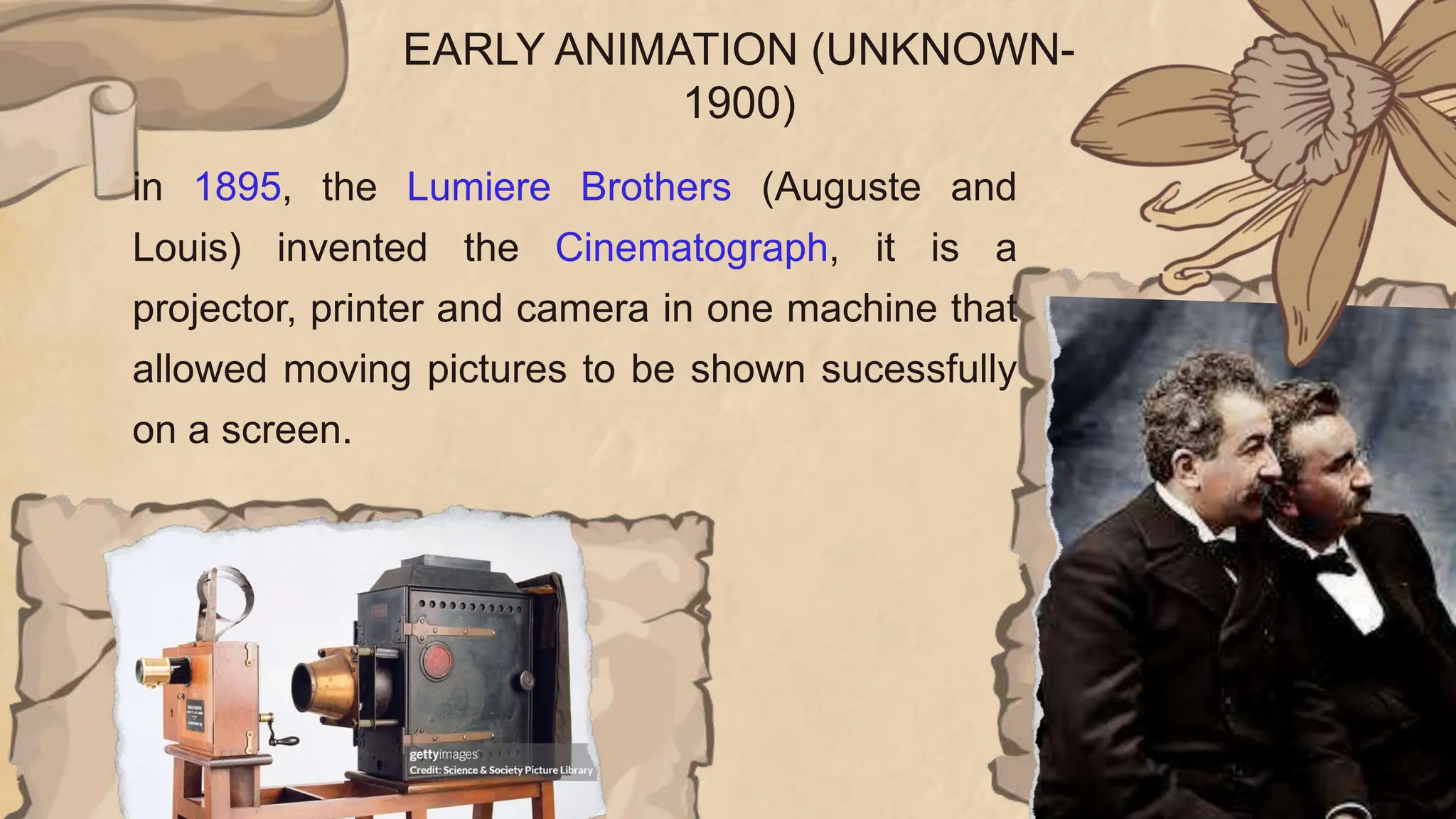 Computer Subject (Animation): The history of animation.pptx