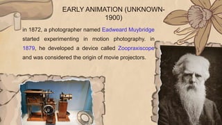 Computer Subject (Animation): The history of animation.pptx