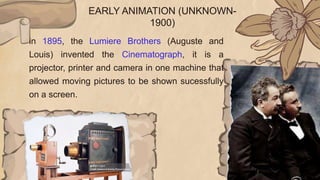 Computer Subject (Animation): The history of animation.pptx