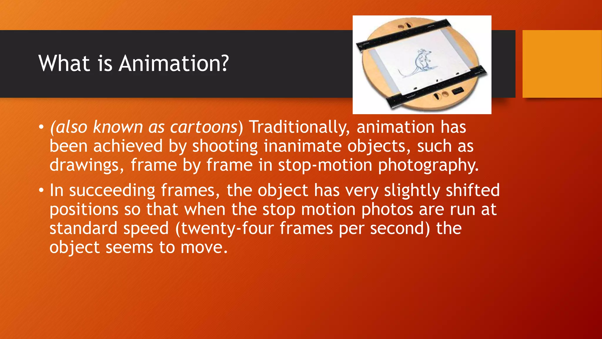 History of animation in brief | PPTX