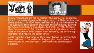 History of animation in brief | PPTX