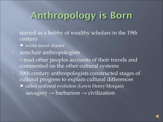 History of anthropology | PPT