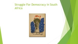 History of apartheid in south africa | PDF