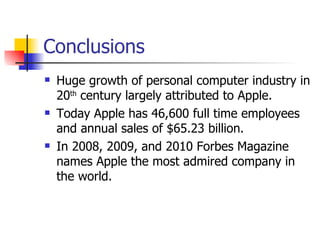 History of apple | PPT