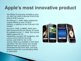History of apple | PPTX