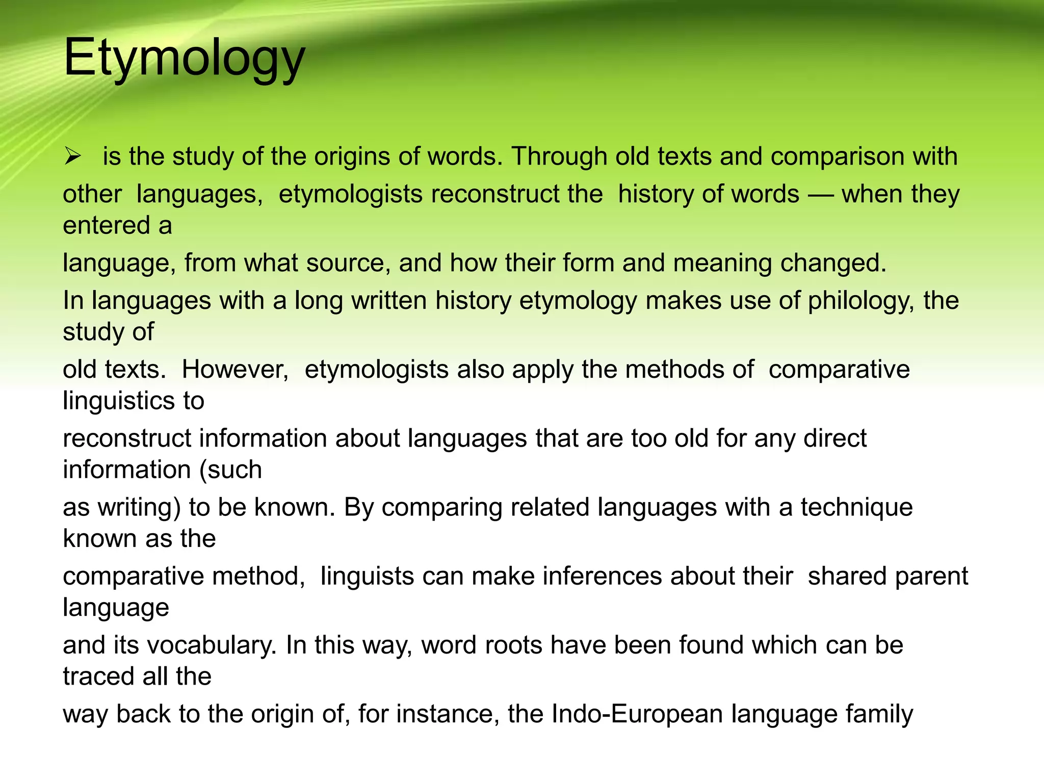 History of applied linguistic | PPTX