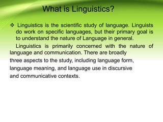 History of applied linguistic | PPTX