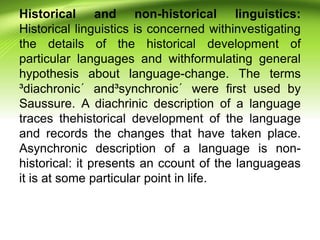 History of applied linguistic | PPTX