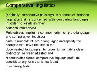 History of applied linguistic | PPTX