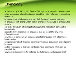 History of applied linguistic | PPTX