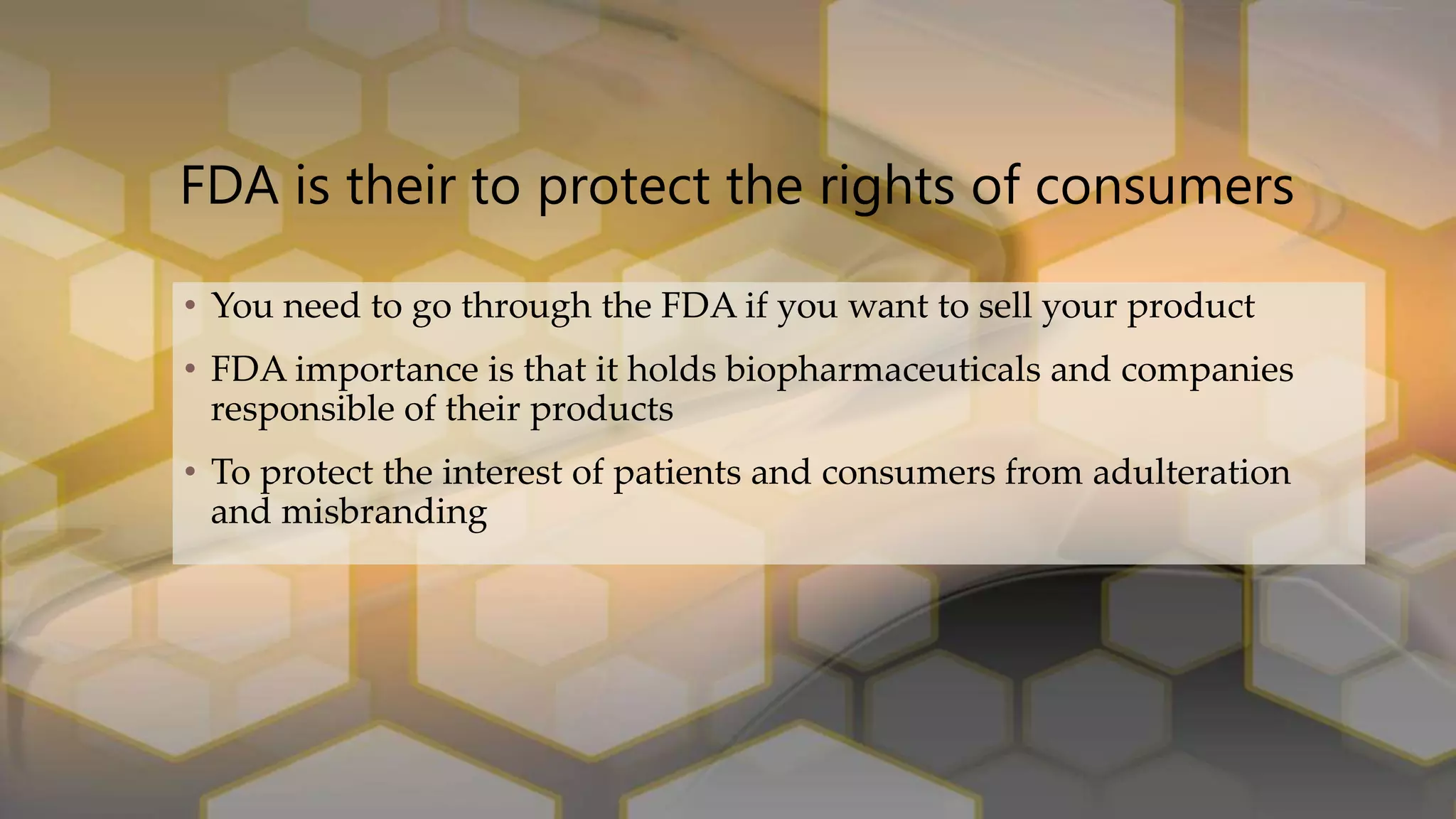 History of FDA approval | PPT