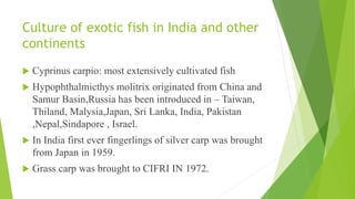 History of aquaculture | PPTX