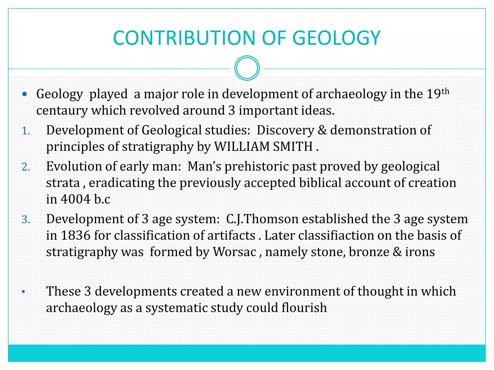 History of archaeology in global context | PPTX
