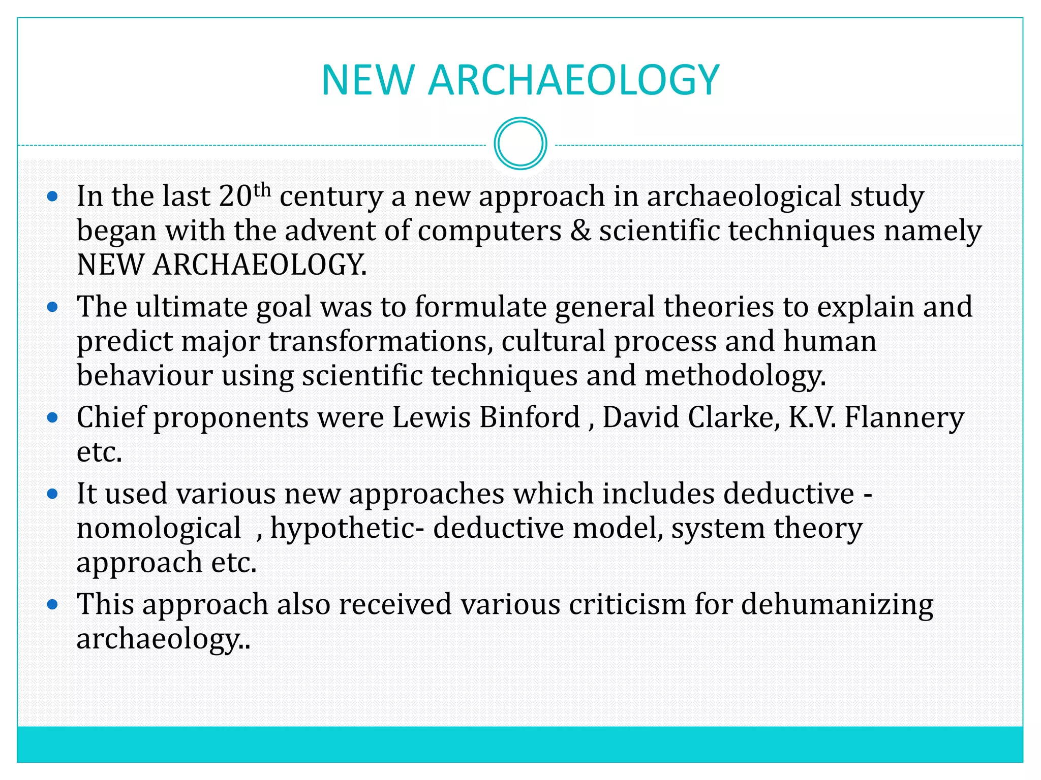 History of archaeology in global context | PPTX