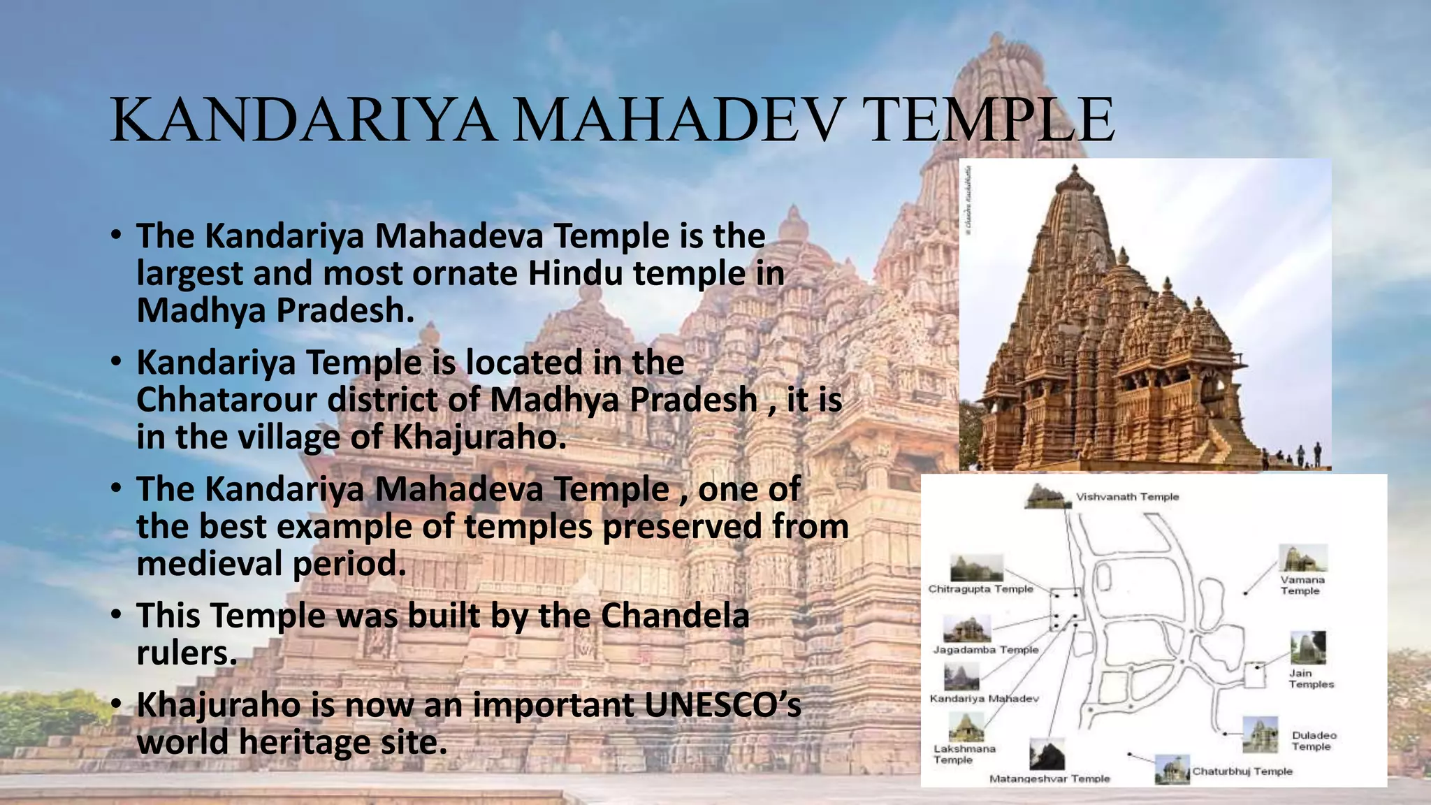 kandariya mahadev temple ,khajuraho | PPTX