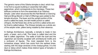 History of Architecture- Indo-Aryan Temples of Orissa | PPTX