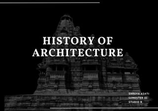 History of architecture- understanding history | PDF