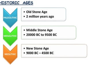 Paleolithic Age Timeline