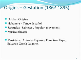 History of Argentine Tango | PPT