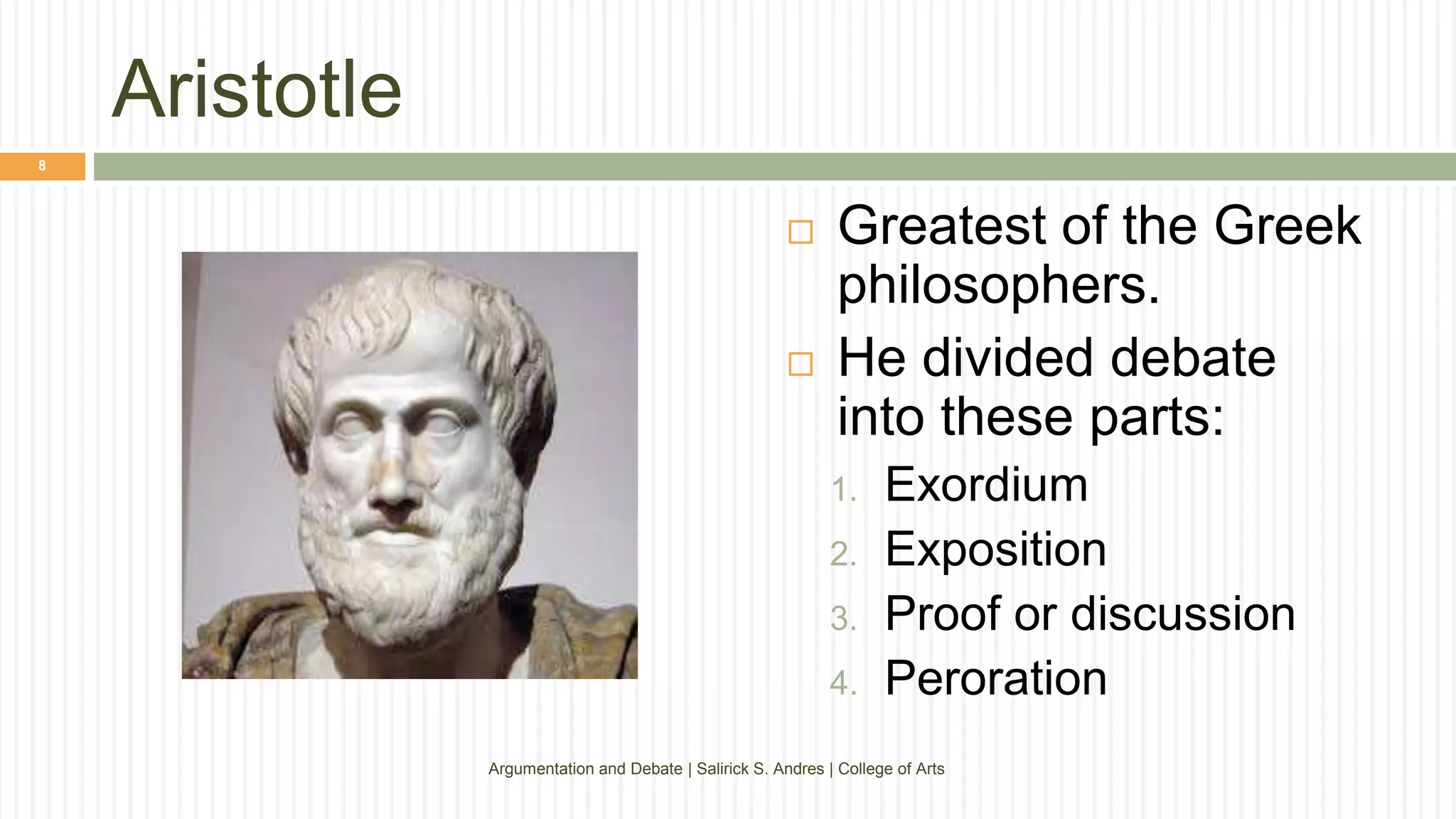 History of argumentation and debate | PPTX