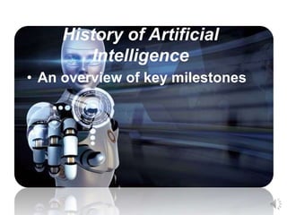 History of Artificial Intelligence.pptx