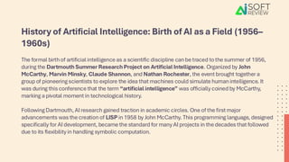 The History of Artificial Intelligence: From Ancient Ideas to Modern ...