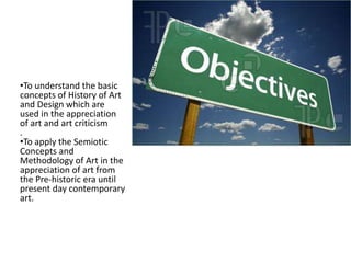 History of art n design (course introduction) | PPTX