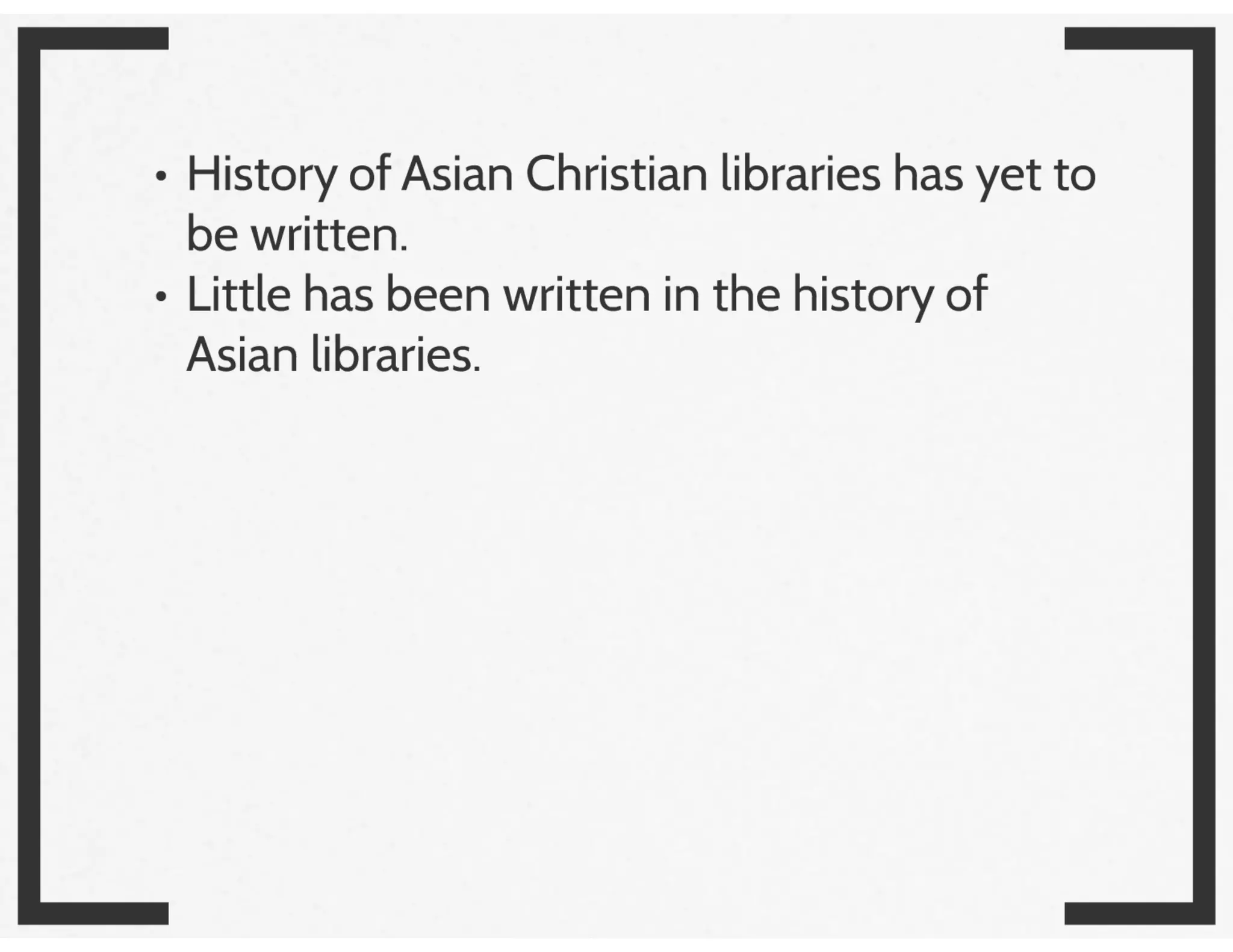 History of Asian Christian Libraries | PDF