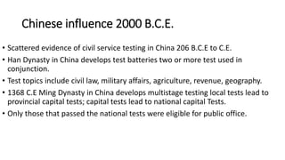 History of assesssment by rustam | PPT