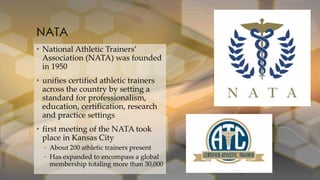 History of Athletic Training | PPTX
