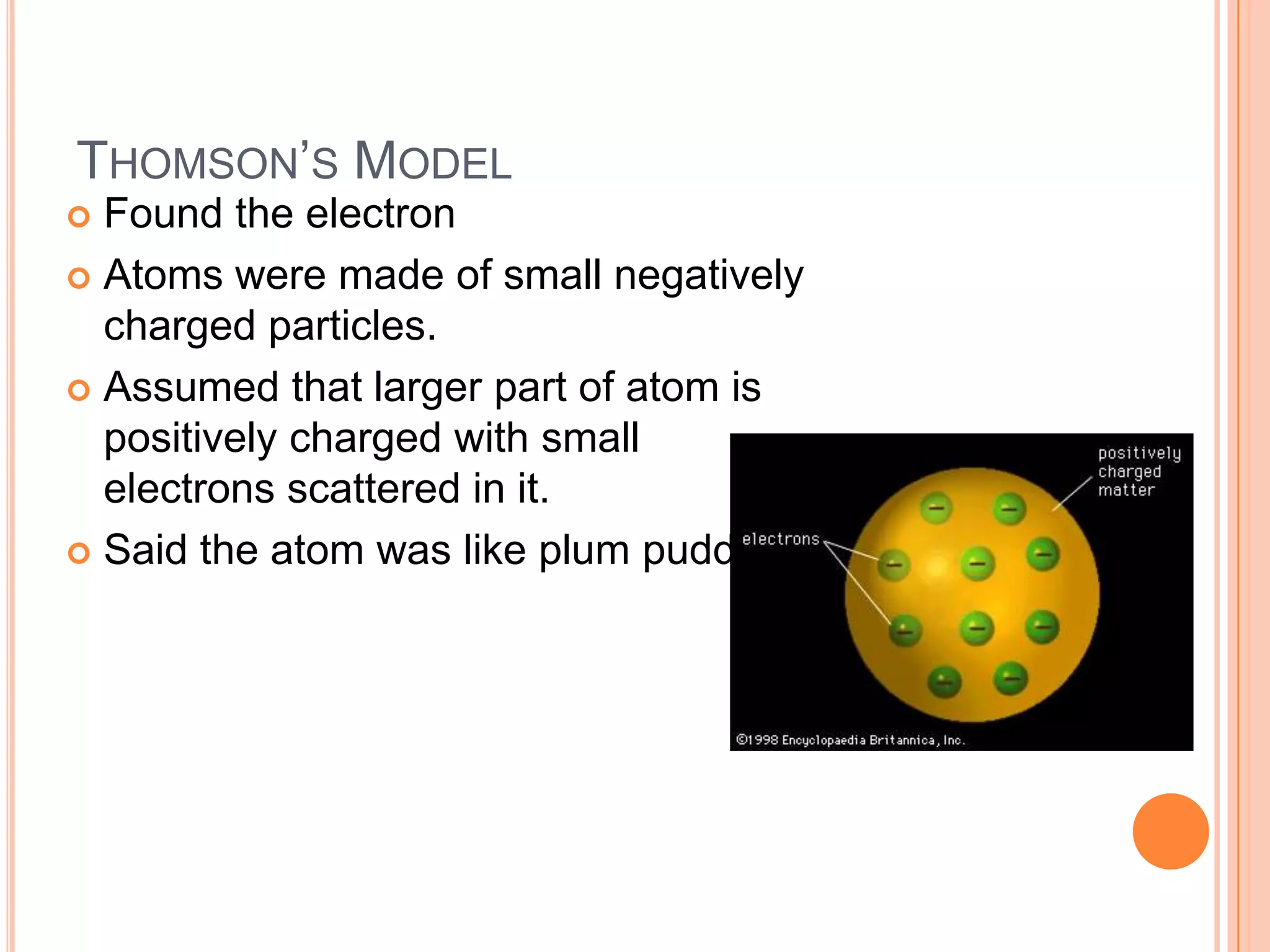 History of atomic structure pisay version | PPTX